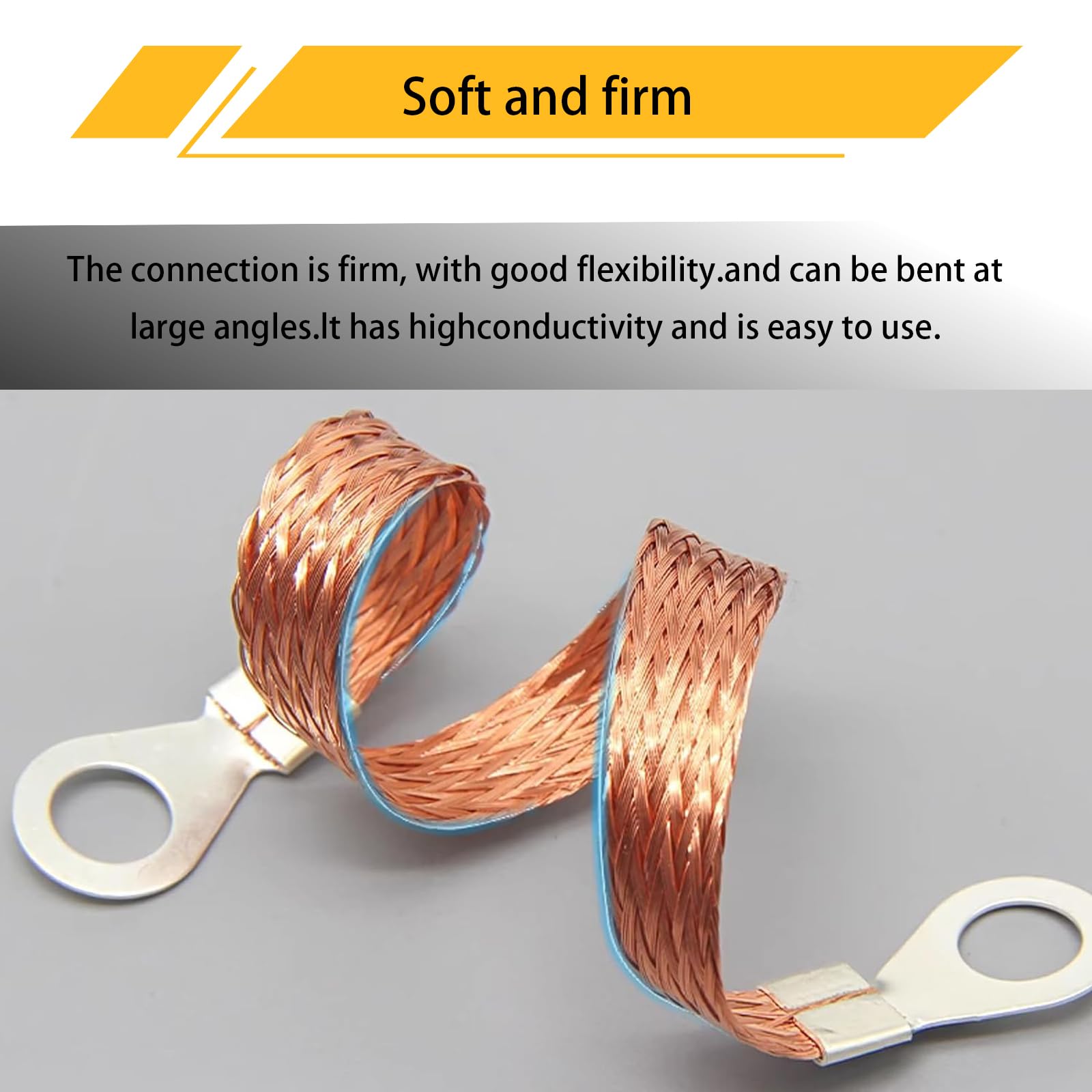 Snapklik.com : Tesnaao Pack-5 Automotive Engine Grounding Strap ...