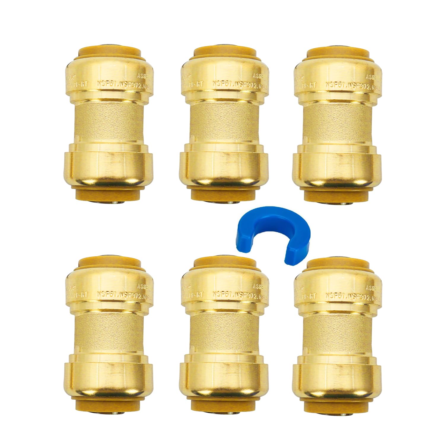 Snapklik.com : Z LTP43101 3/4" Plumbing Fittings, Pushfit Coupling ...