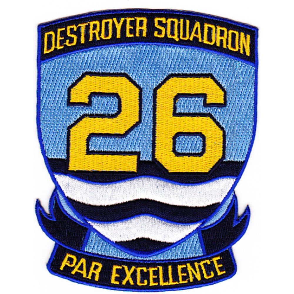 Amazon.com: DESRON 26 Destroyer Squadron Patch - Version A : Clothing ...
