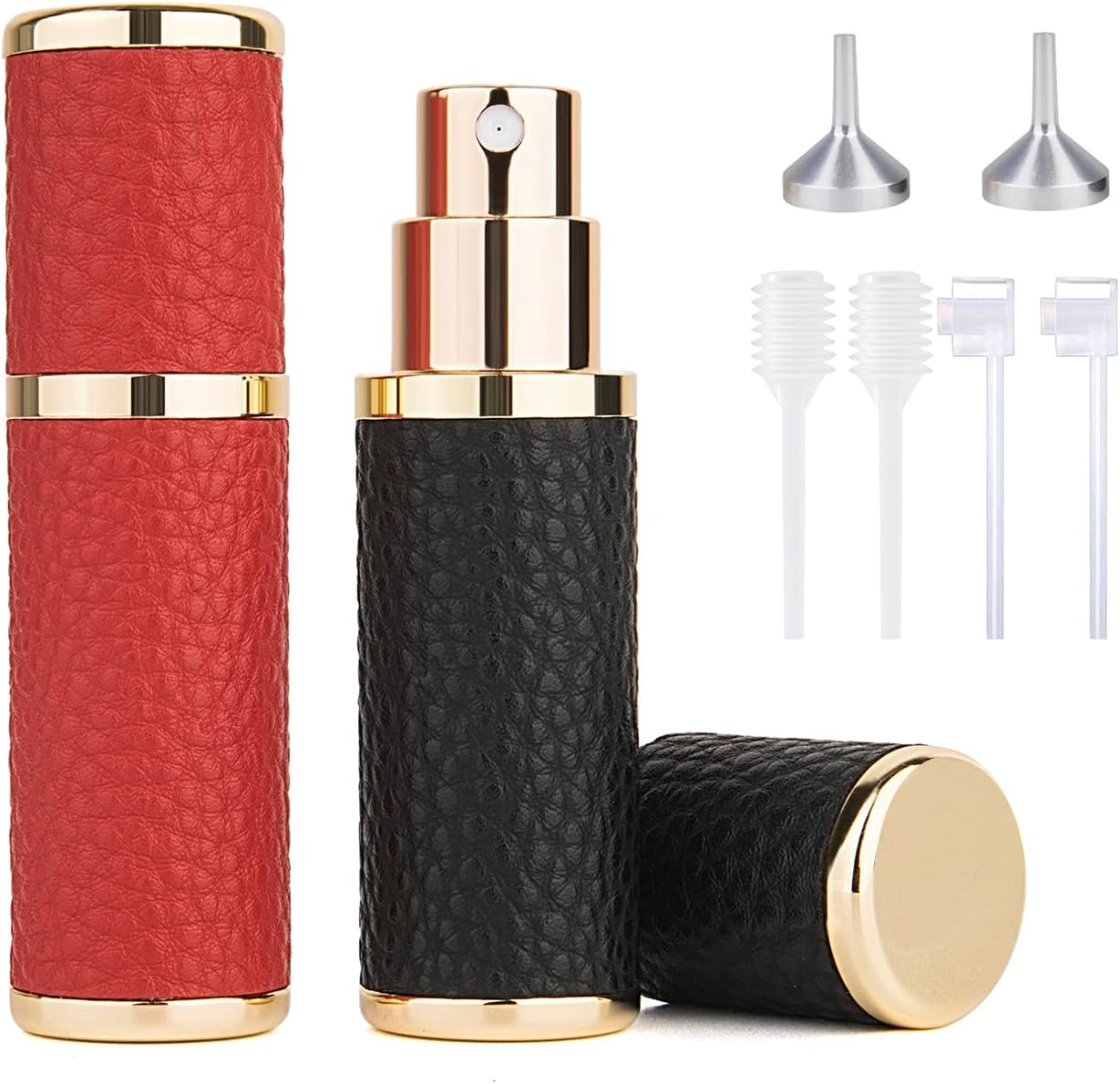 Amazon.com: 2pcs Travel Perfume Bottle Refillable, Cologne Travel Size ...