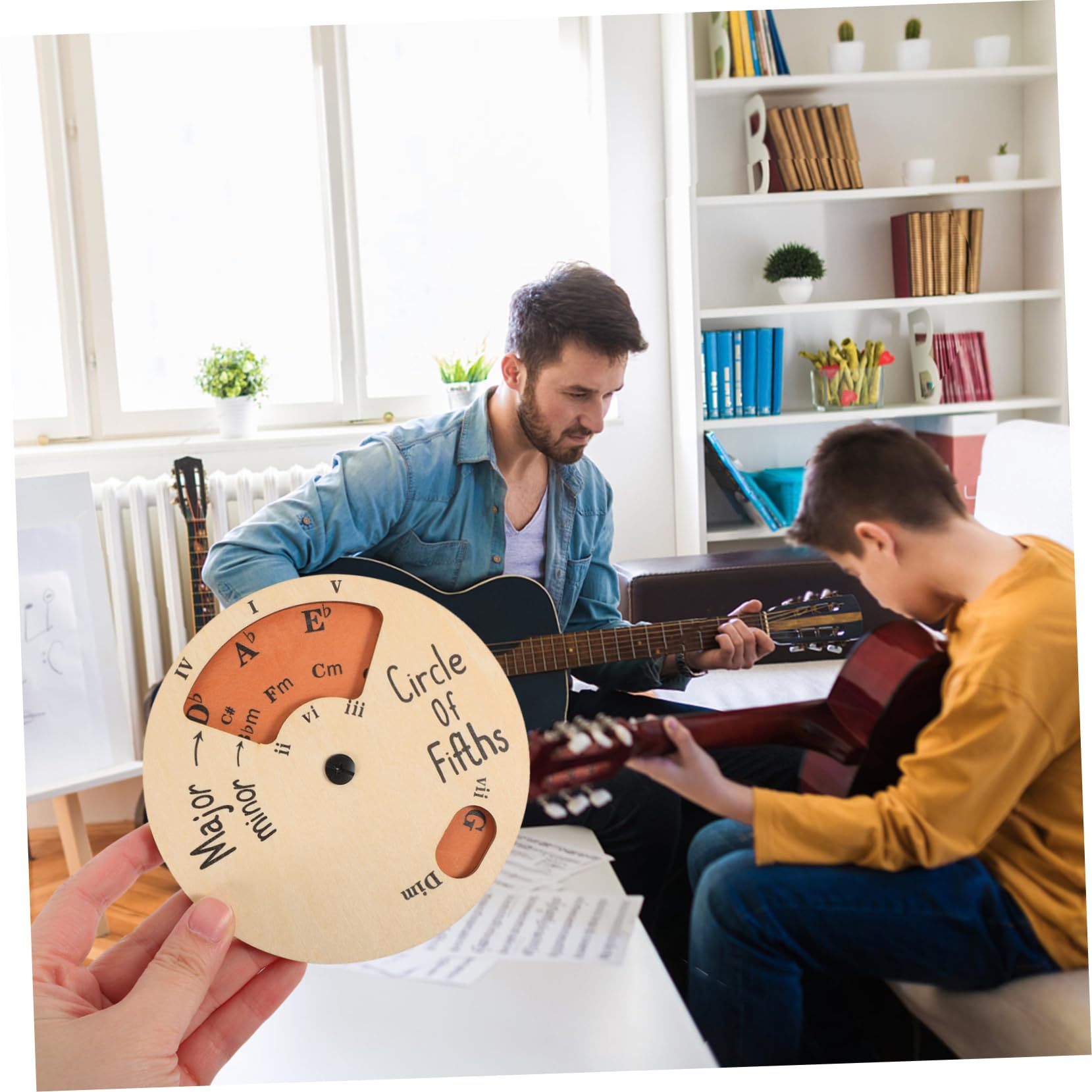 Snapklik.com : Wooden Melody Tool Musical Instruments Circle Of Fifths ...