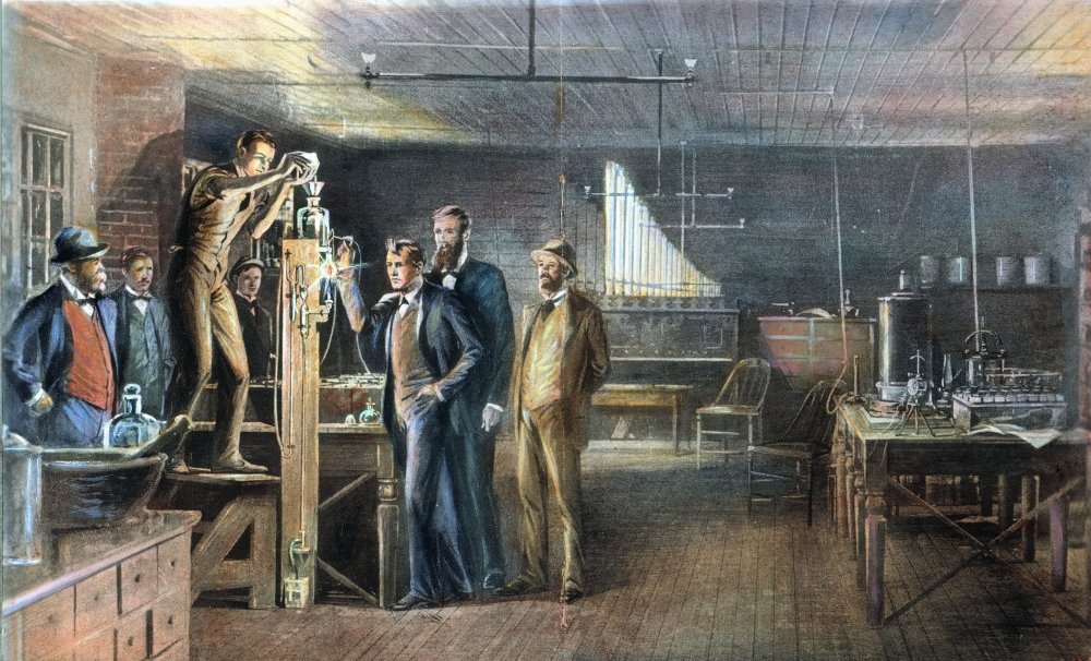 First Successful Light Bulb Thomas Edison