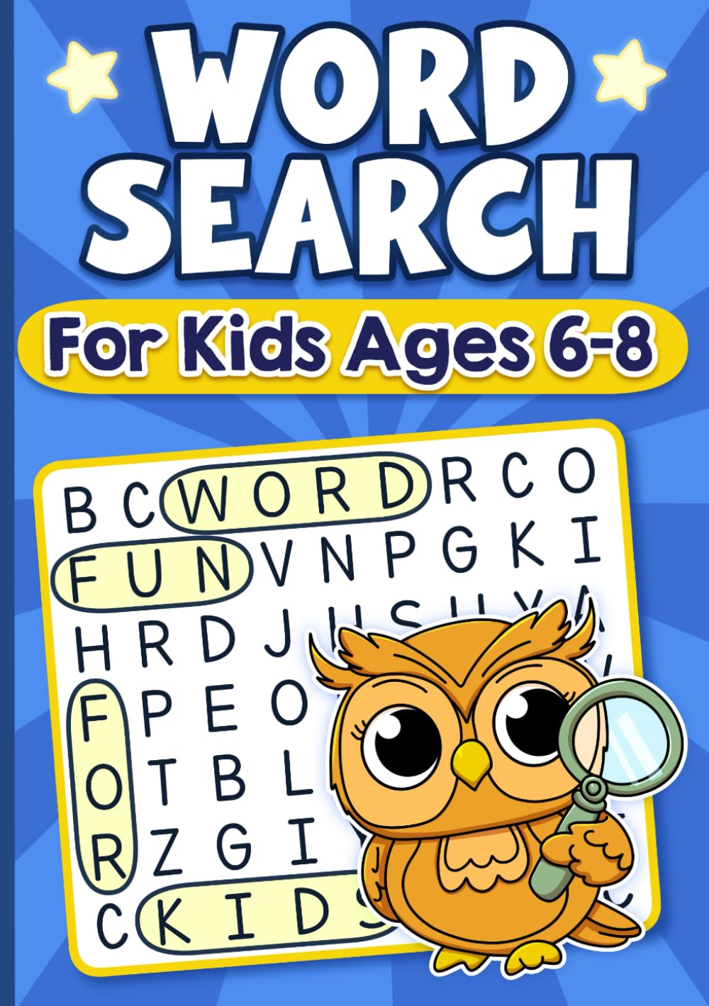 Word Search for Kids Ages 6-8: BJB Publishing: 9798344106816: Amazon ...