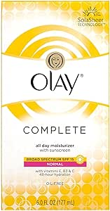 Olay Complete Normal All Day UV Moisture Cream SPF 15 6.0 FL OZ ...