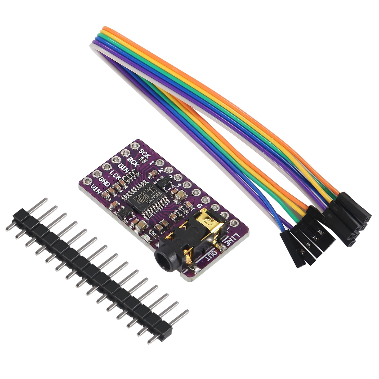 Snapklik.com : 1Pcs PCM5102 Interface I2S Stereo PCM5102A Digital Audio ...