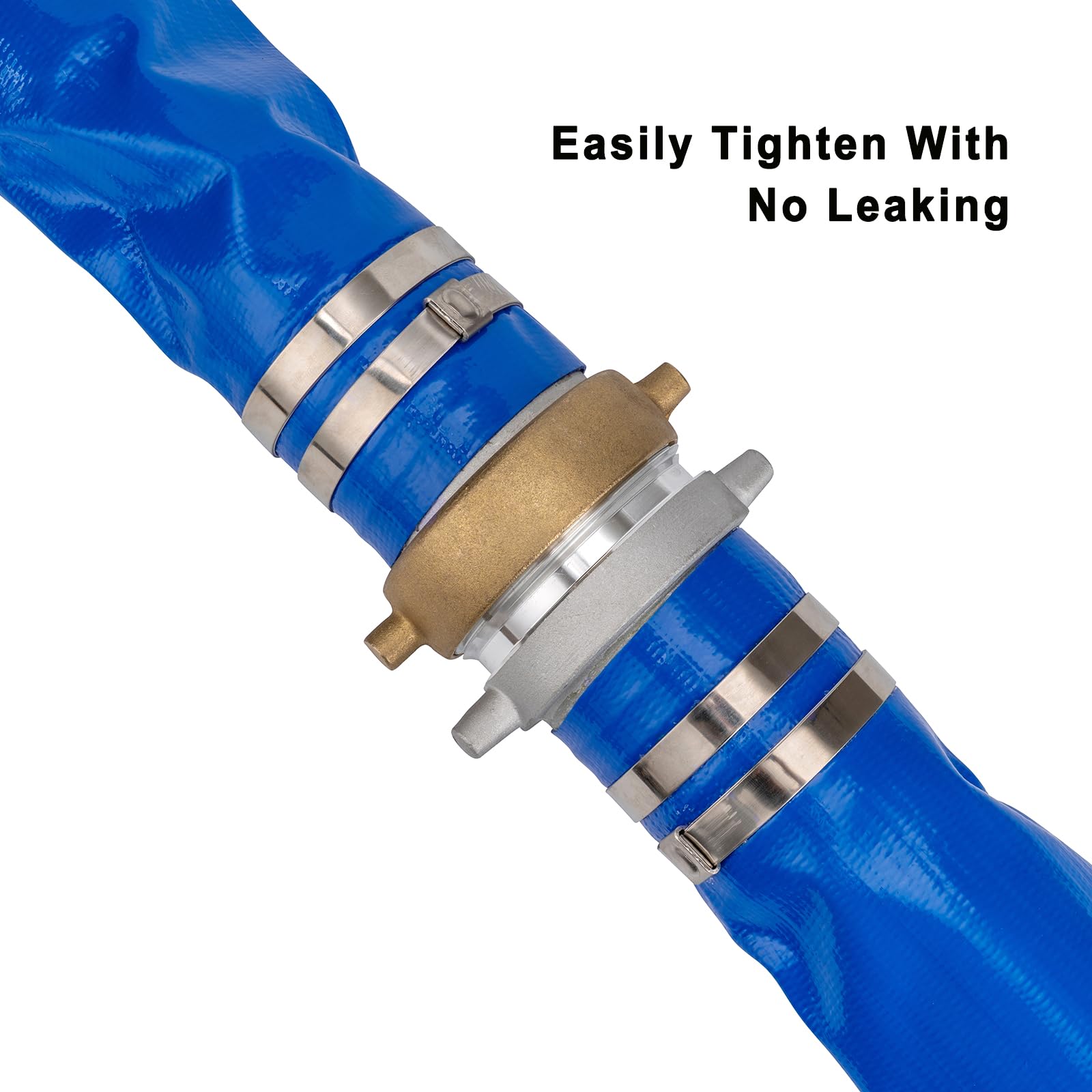 Snapklik.com : 3" X 50 Blue PVC Backwash And Discharge Hose For ...