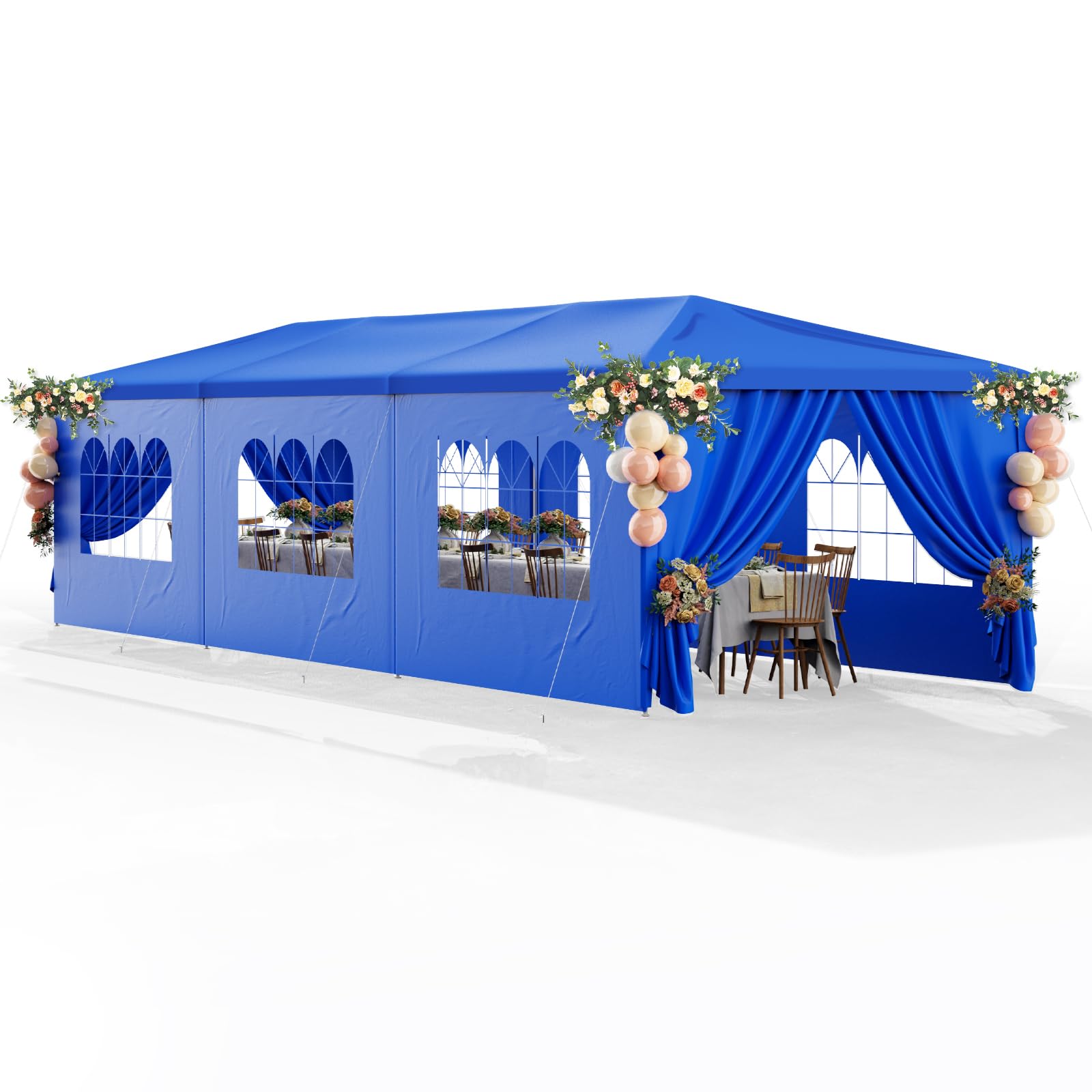 Amazon.com : Party Tent 10x30 Outdoor Wedding Tents for Parties, Heavy ...