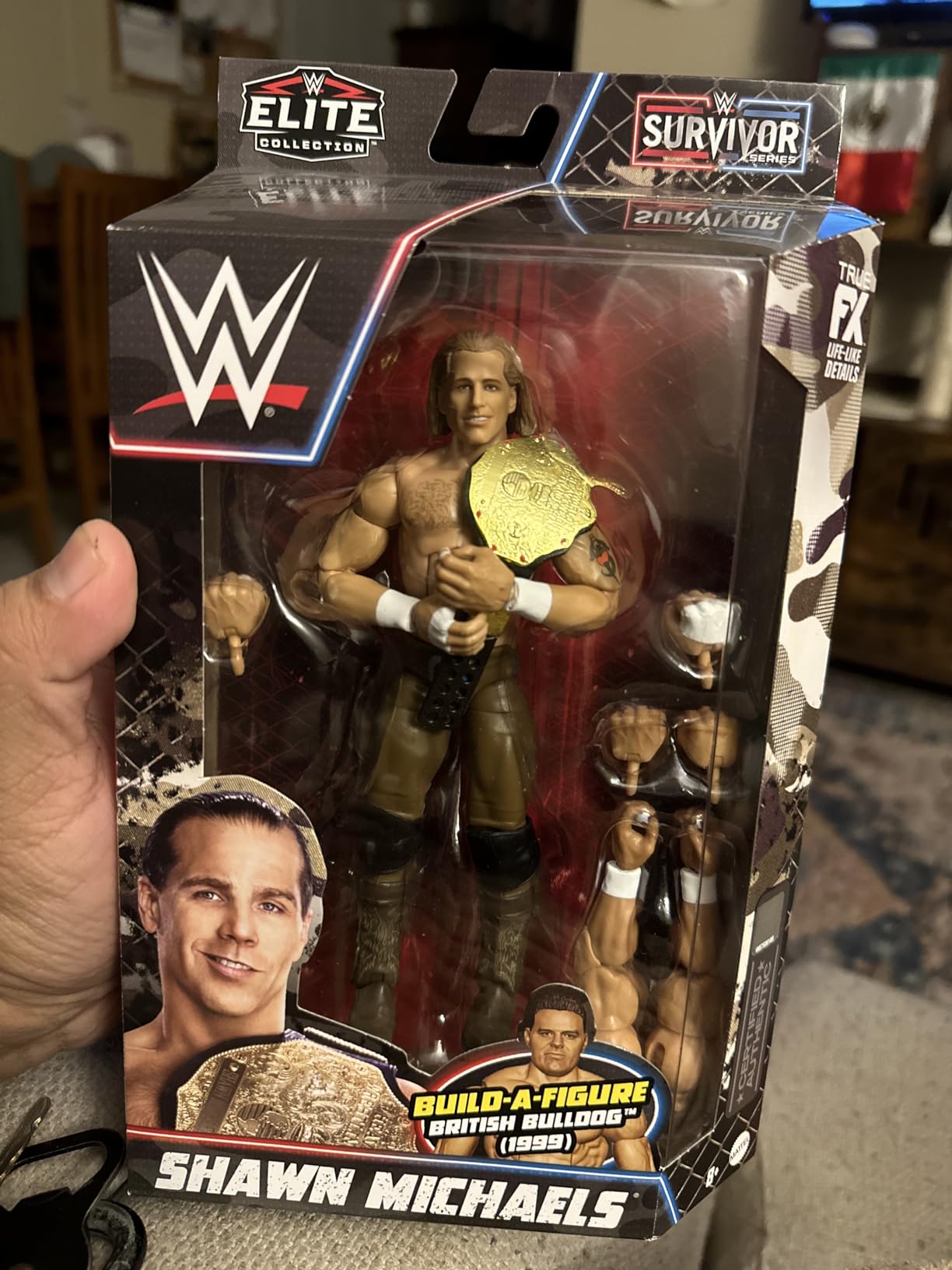 Amazon.com: WWE Survivor Series Shawn Michaels Elite Figure