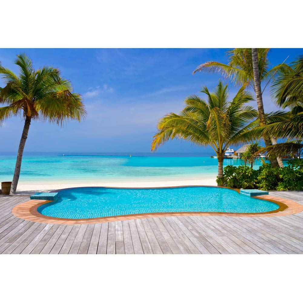 Resort Pool Background