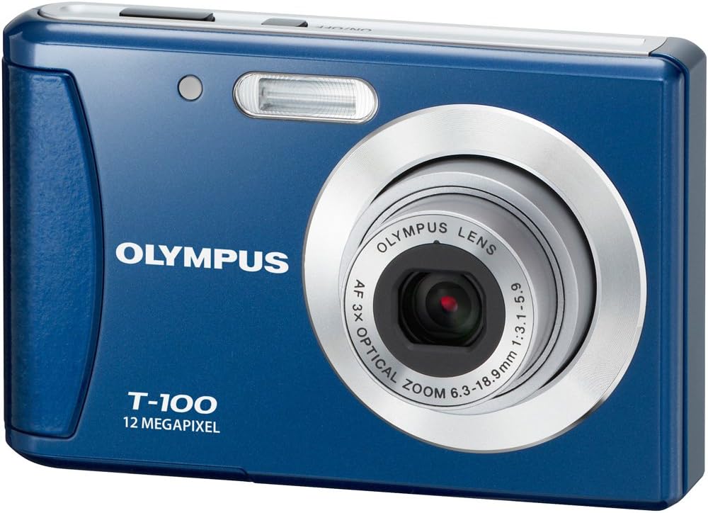 Amazon.com : OM SYSTEM OLYMPUS T-100 12MP Digital Camera with 3x ...