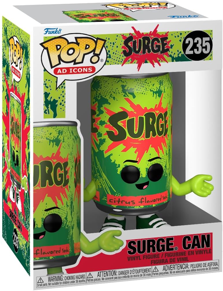 Funko Pop! Ad Icons: Surge - Coca-Cola - Collectable Vinyl Figure ...