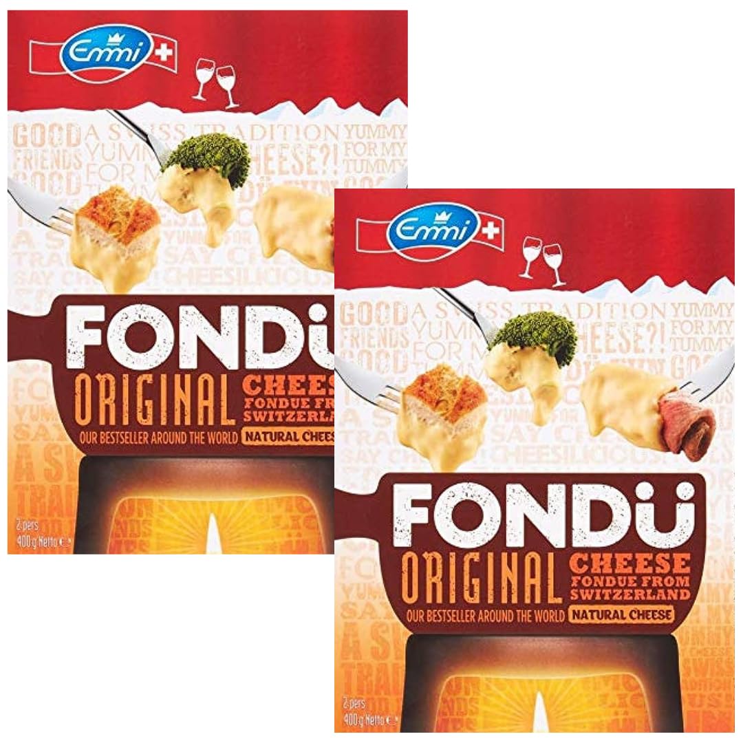 Fondue Bundle with Emmi Cheese Original 400g (2 Pack) – BigaMart