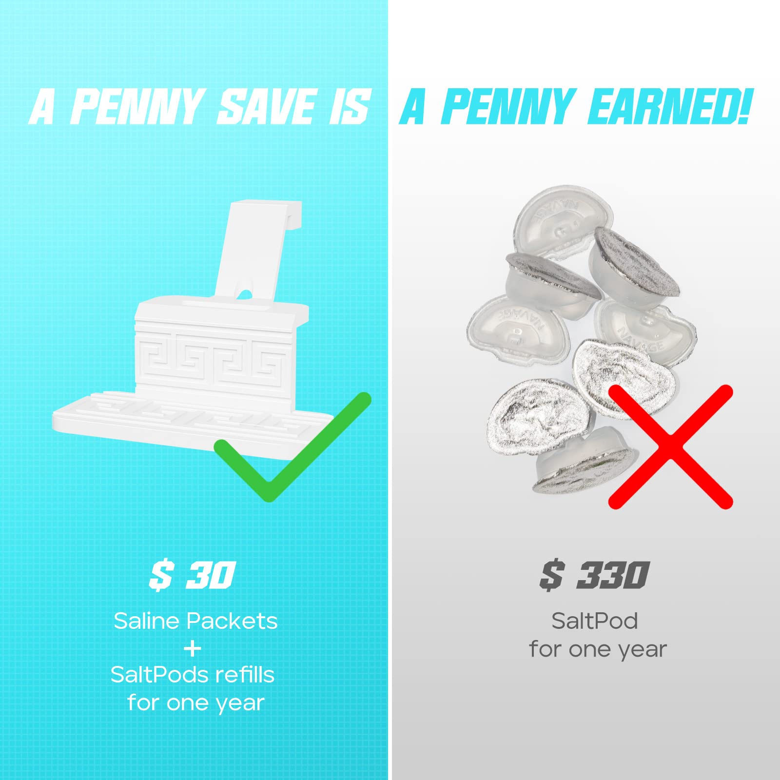 Snapklik.com : FireAnt 16 Pack Silicone Salt Pads Refills Compatible