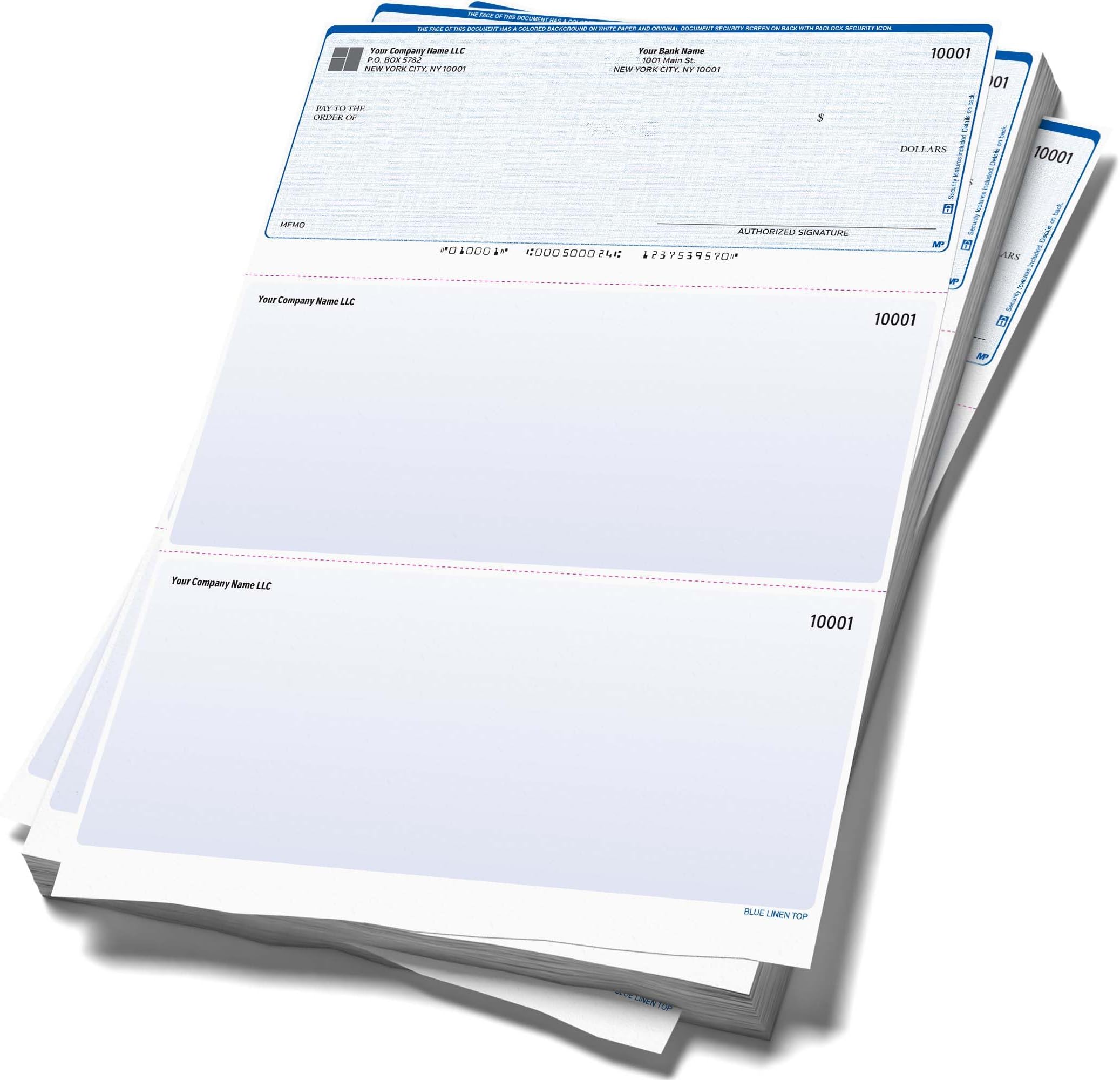 Amazon.com : ABC Computer Checks Compatible w/QuickBooks, Checks on Top ...