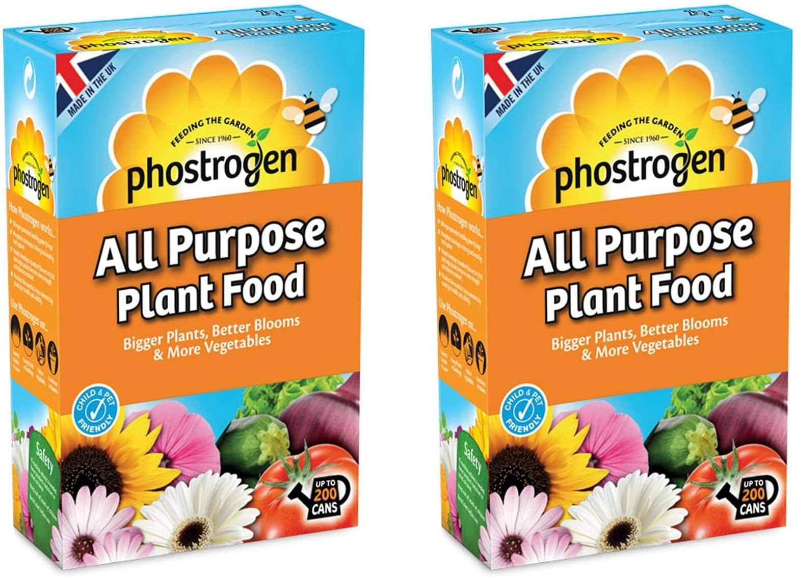 Bayer Phostrogen All Purpose Plant Food 200 Can (2) : Amazon.co.uk: Garden