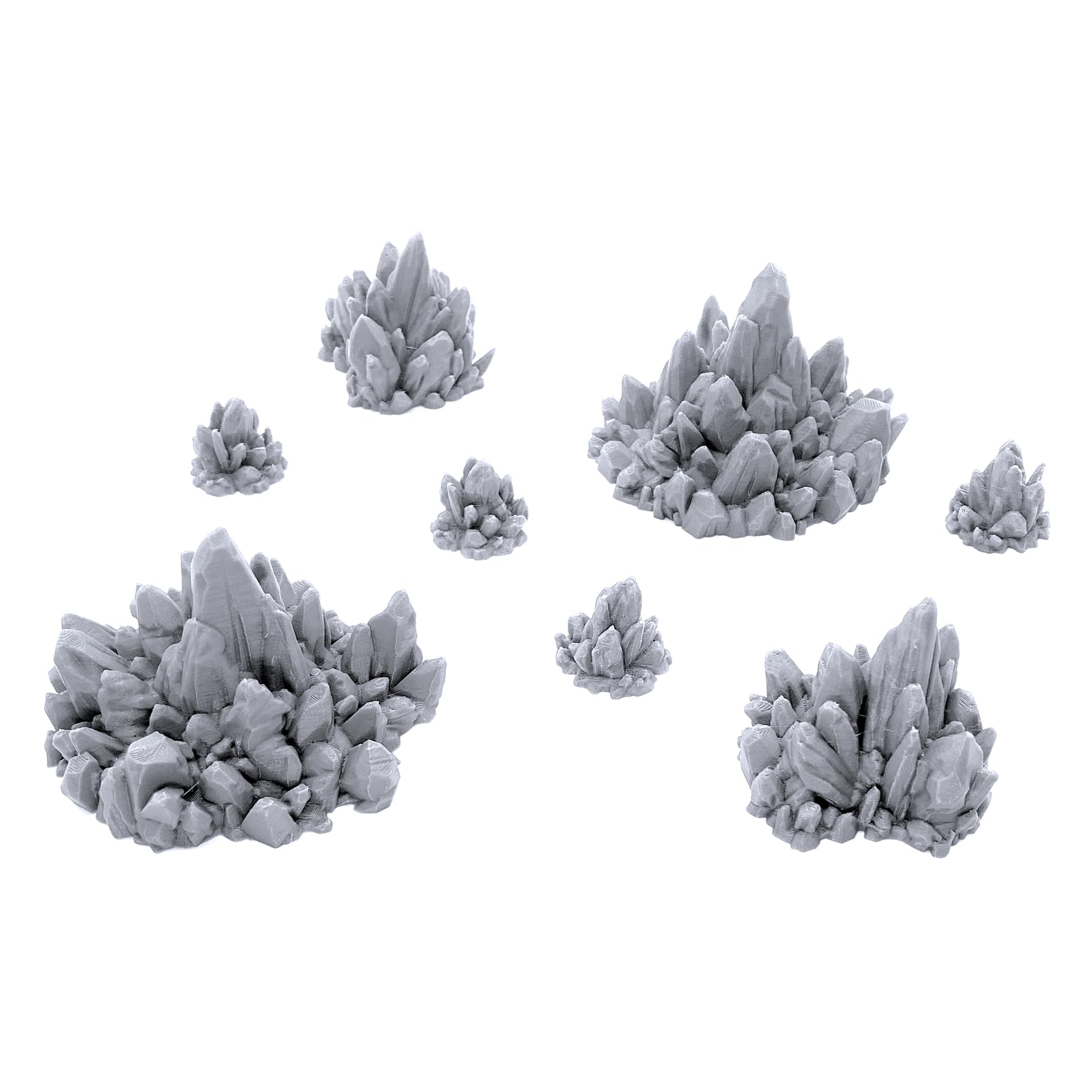 Amazon.com: Rocks with Crystal Clusters - DND Terrain Compatible with ...