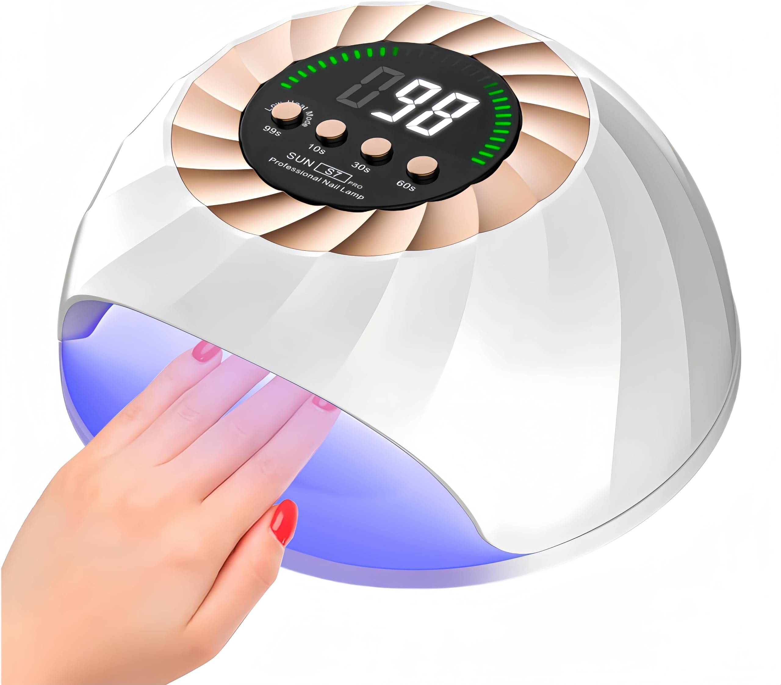 Amazon.com: SUNUV 48W UV Light for Gel Nails, Nail Dryer for Gel Polish ...