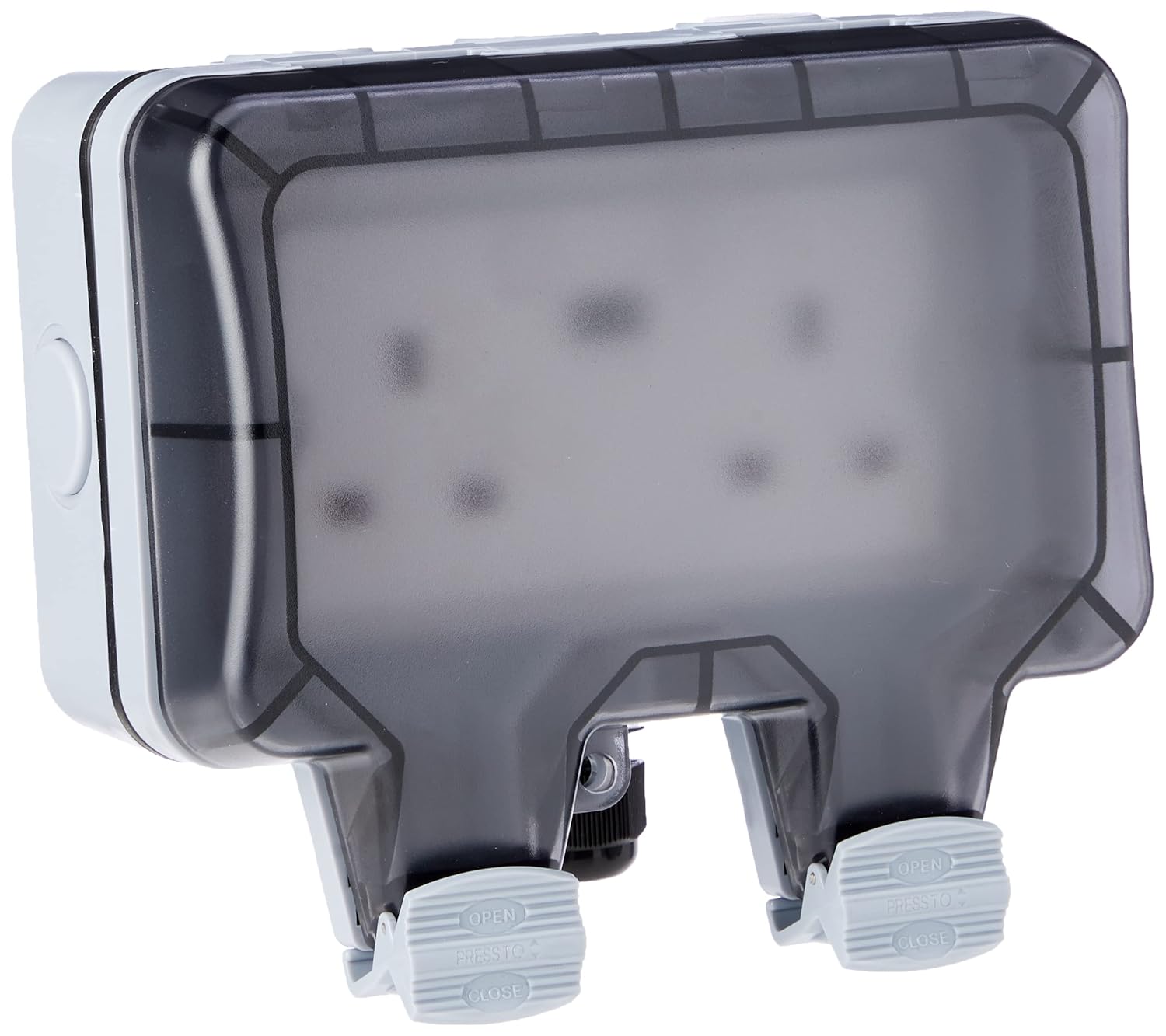 EnerJ Smart Waterproof Outdoor Socket 13A WiFi Twin Wall Socket with ...