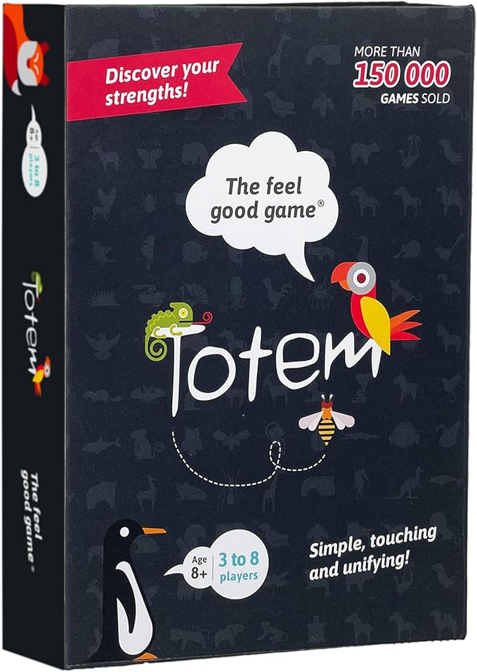 Amazon.com: Totem the feel good game – Team Building, Therapy Games for ...