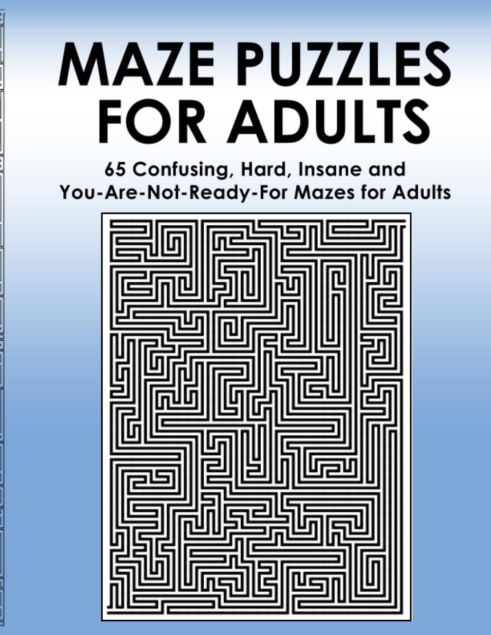 Maze Puzzles for Adults: 65 Confusing, Hard, Insane and You-Are-Not ...