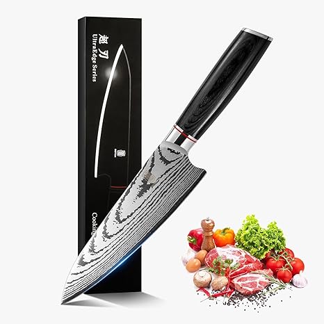 Amazon.com: Roydx 8 Inch Chef Knife, Powder Steel Forged Japanese Chef ...