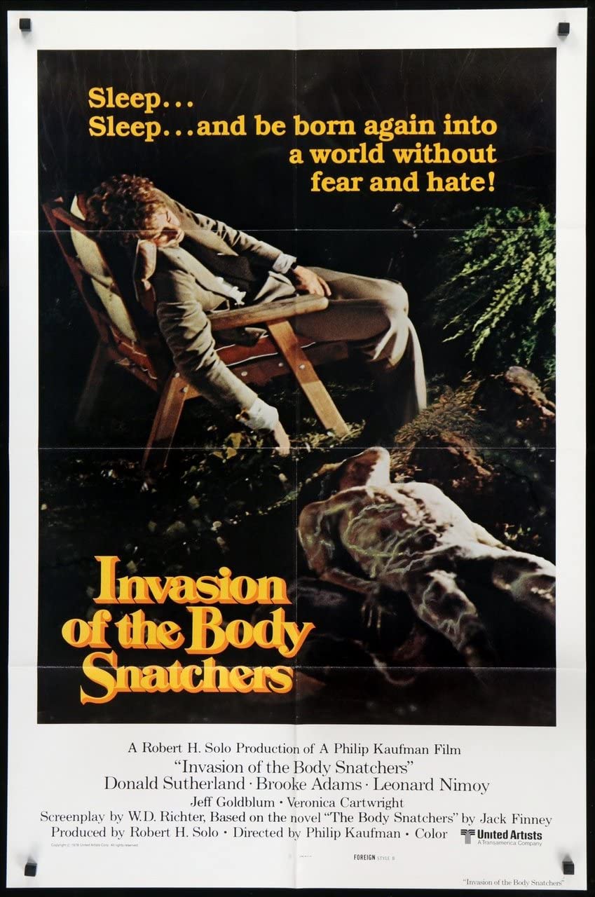 Invasion Of The Body Snatchers Poster Invasion Of The Body Snatchers