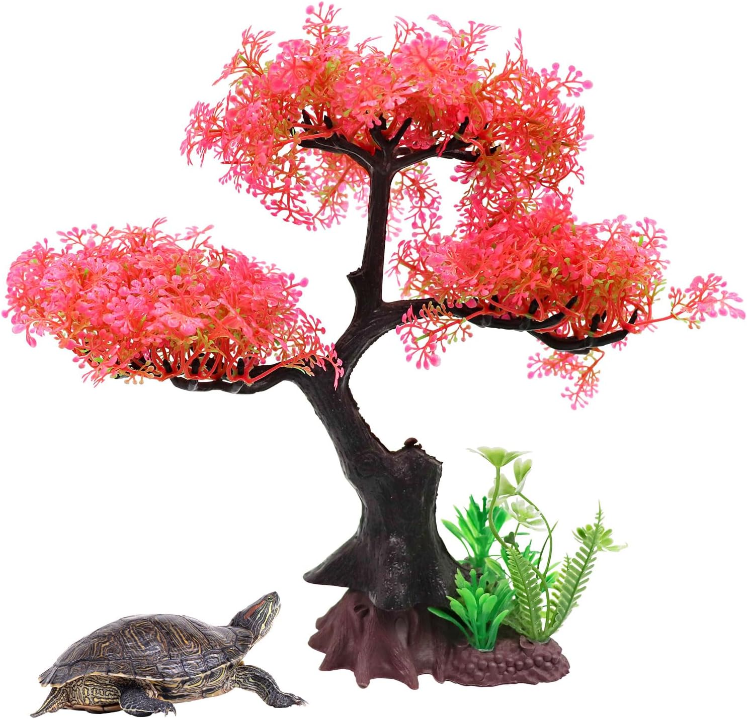 Amazon.com: Zeromall Artificial Aquarium Plants, Fish Tank Decorations ...