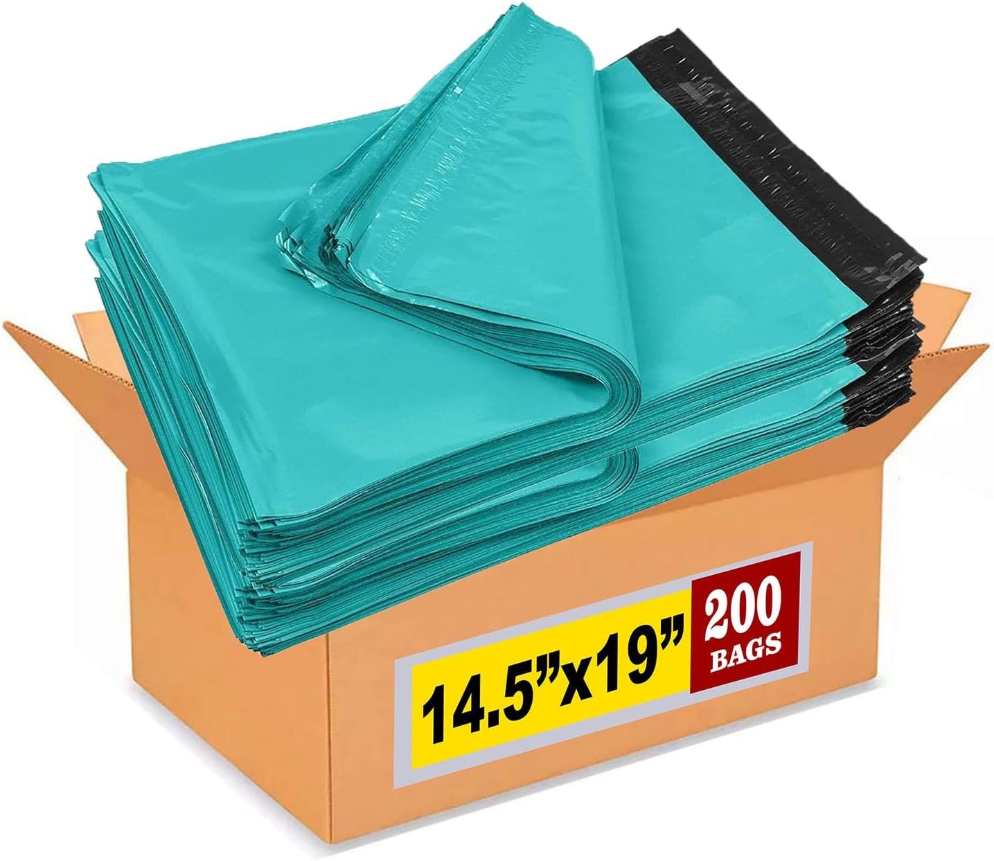 Amazon.com : iMBAPrice (200-Pack) Poly Mailers 14.5x19 Inch Large #6 ...