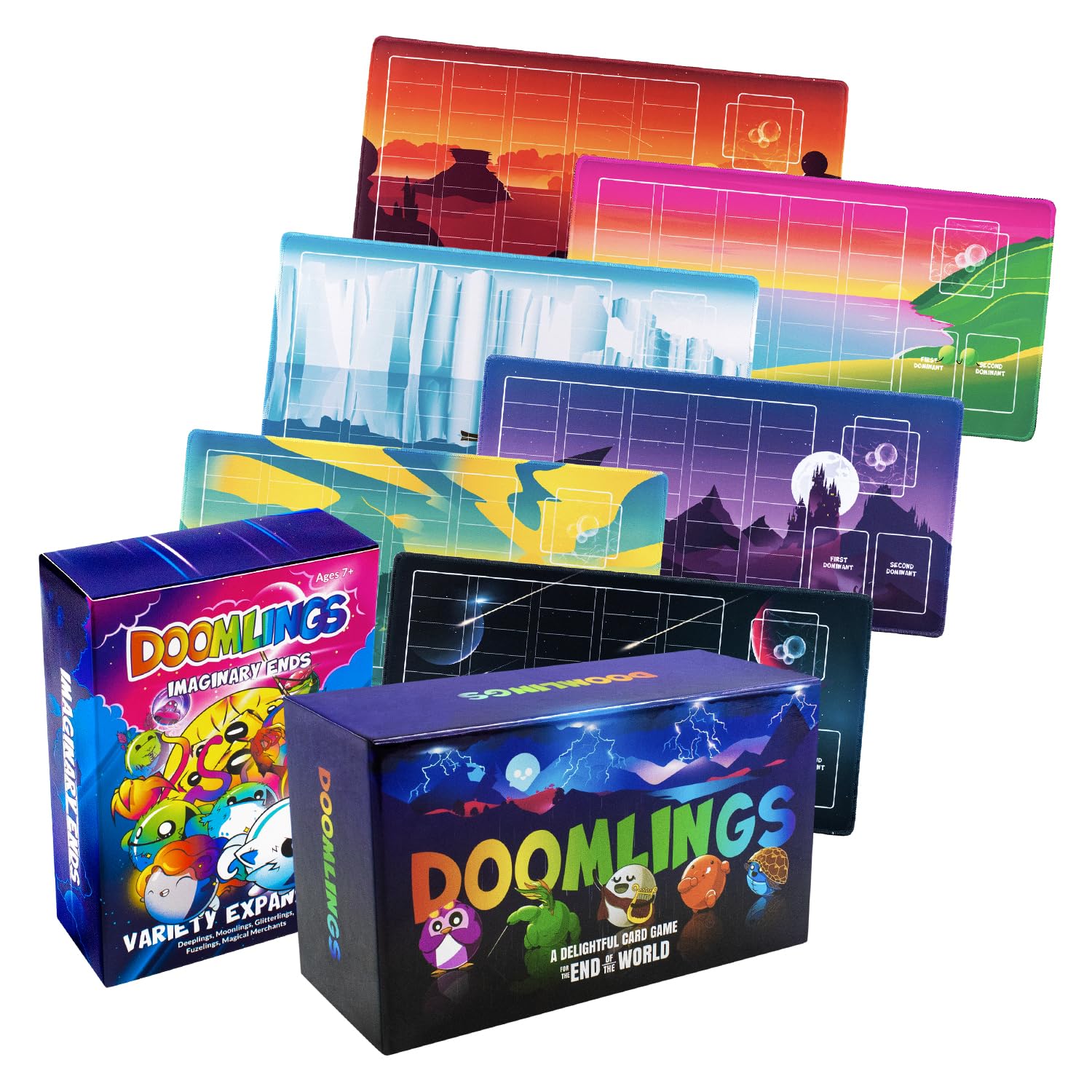 Amazon.com: Doomlings Card Game Bundle – Includes Classic Base Game ...
