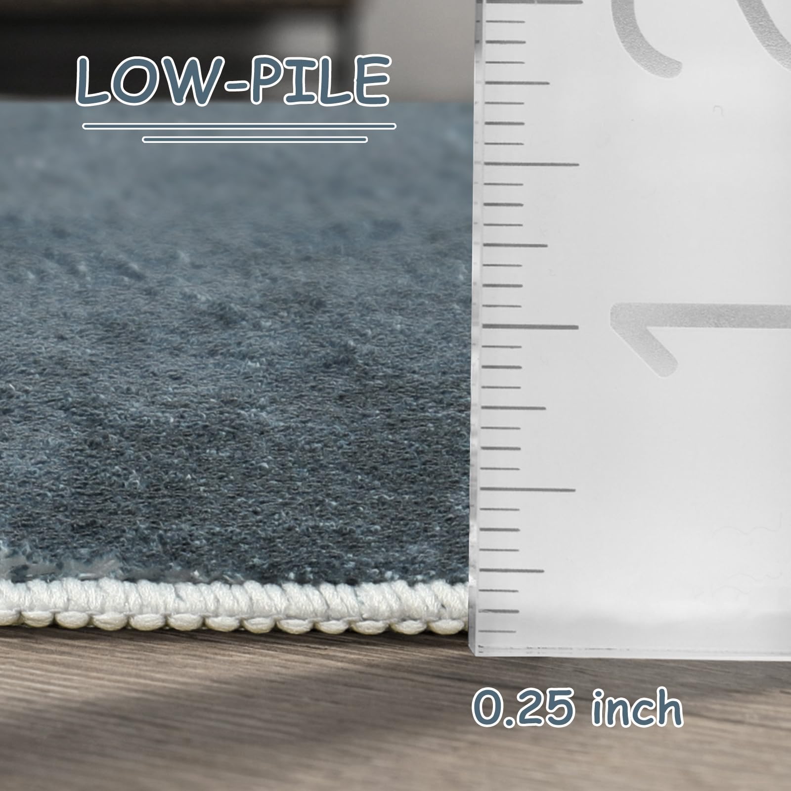 Sungea 6ft Abstract Round Rugs for Bedroom,Soft Washable Non-Slip Large ...