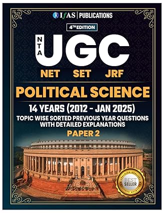 Buy UGC NET Political Science Paper 2 Book 2025 | Previous Year Solved Papers 14 Years (2012 to ...