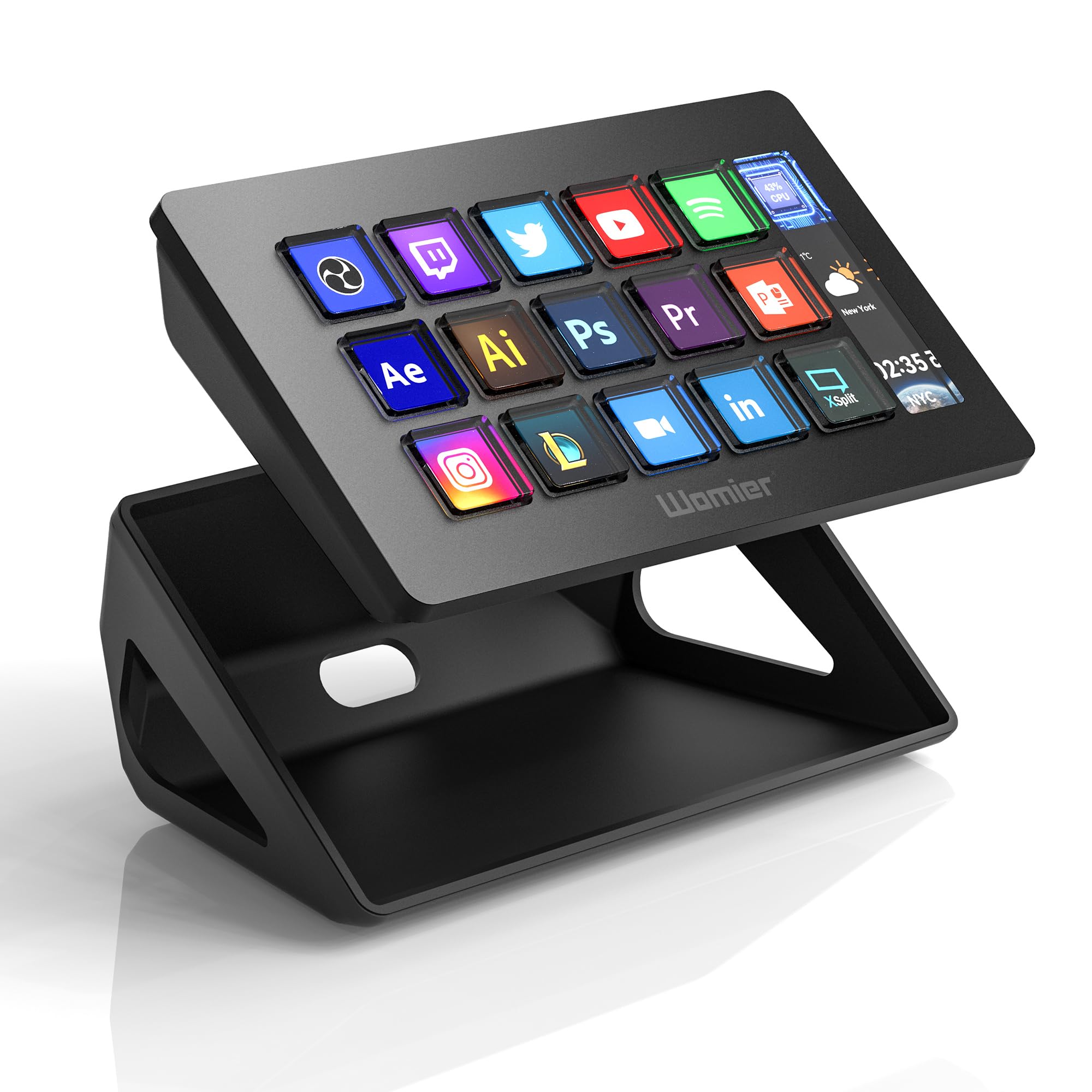 Snapklik.com : D15 Stream Controller, Production Tool For Content ...