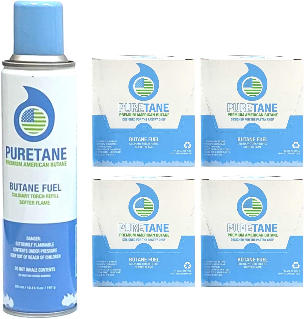 Amazon.com: Puretane N-Butane Food-grade Refined 11X Filtered Butane ...
