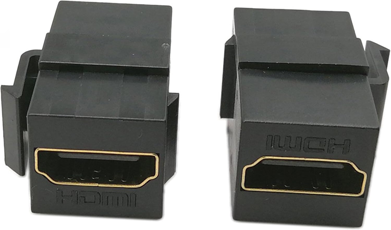 HDMI Keystone Jack Inserts, zdyCGTime (2-Pack) HDMI Keystone Female to ...