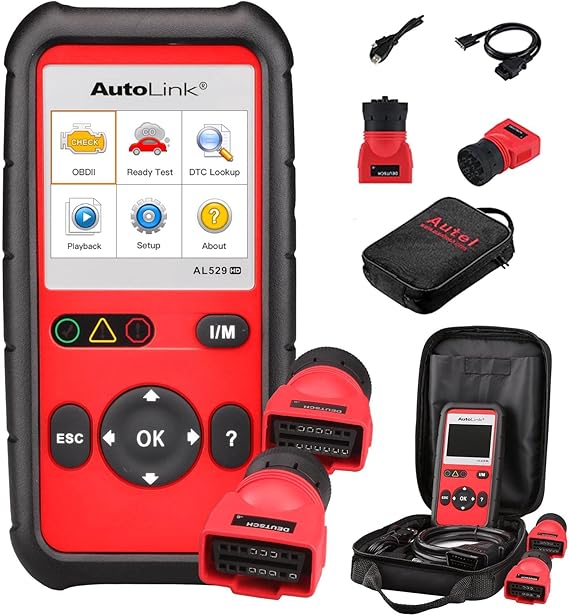 Amazon.com: Autel AutoLink AL529HD OBD2 Scanner with Screen Wiper 2025 ...