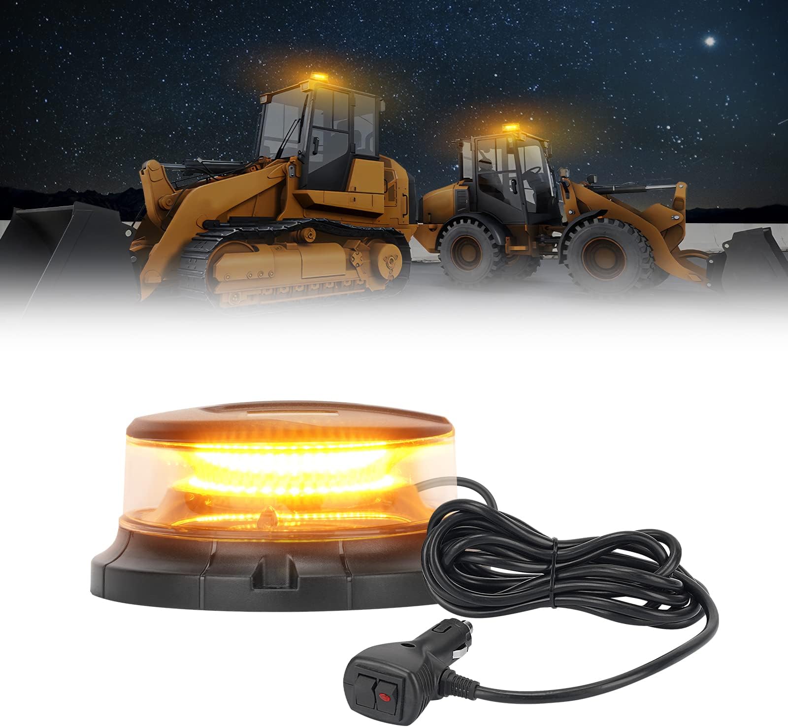Amazon.com: SUPAREE LED Beacon Strobe Lights for Trucks Emergency Roof Top Strobe Light for ...