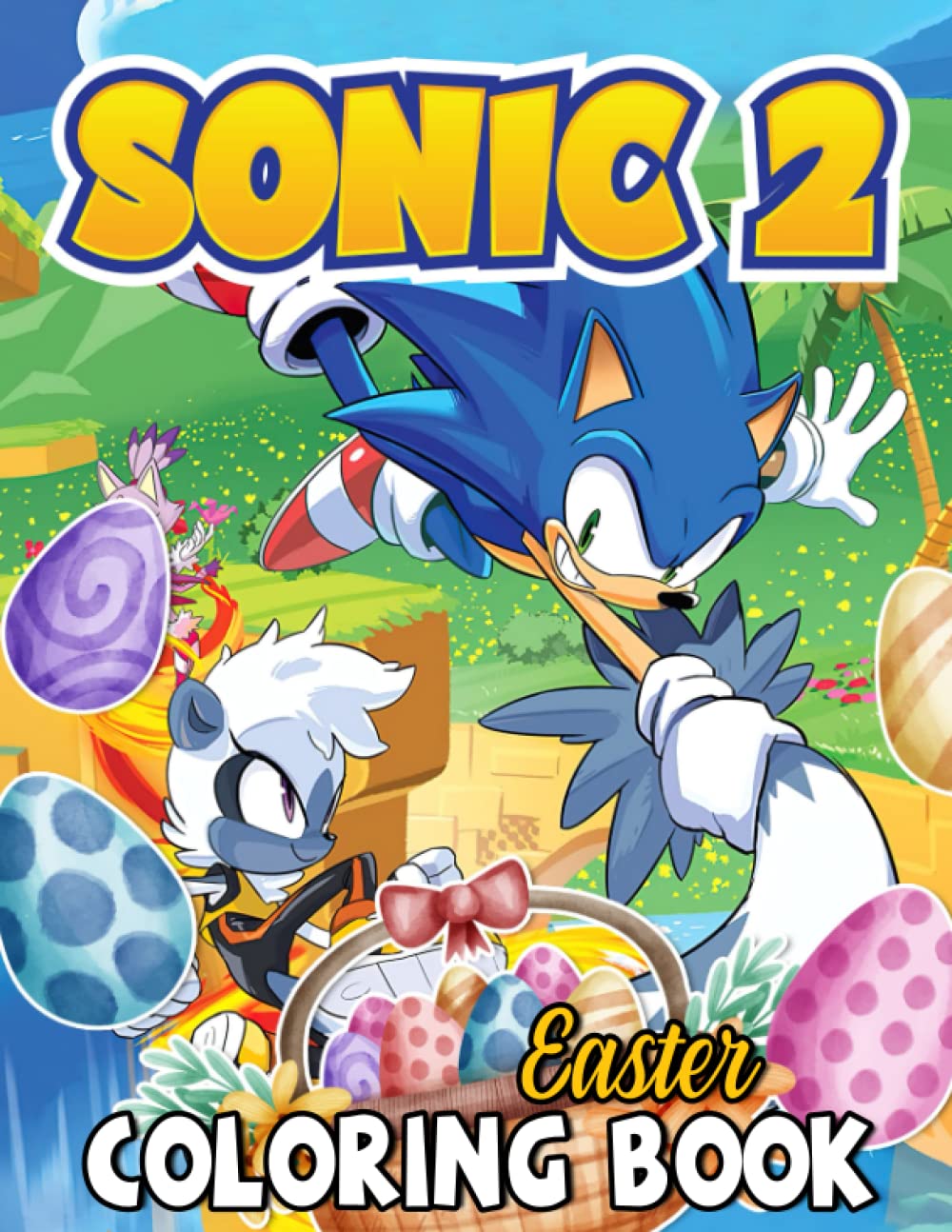 Buy Sōñíc 2 Easter Coloring Book: [2022 Edition] Sōñíc Easter the ...
