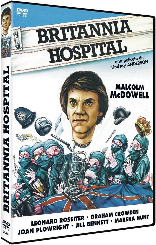 Britannia Hospital 1982 Dvd Region 2 Spanish Release, Plays in English ...
