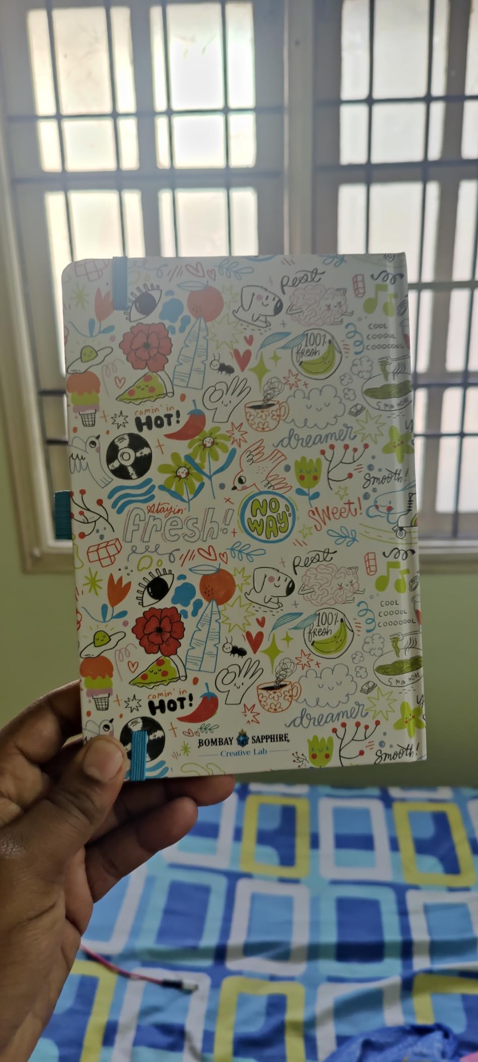 Bombay Sapphire X Alicia Souza Notebook | Stylish Diary | Suitable as a ...