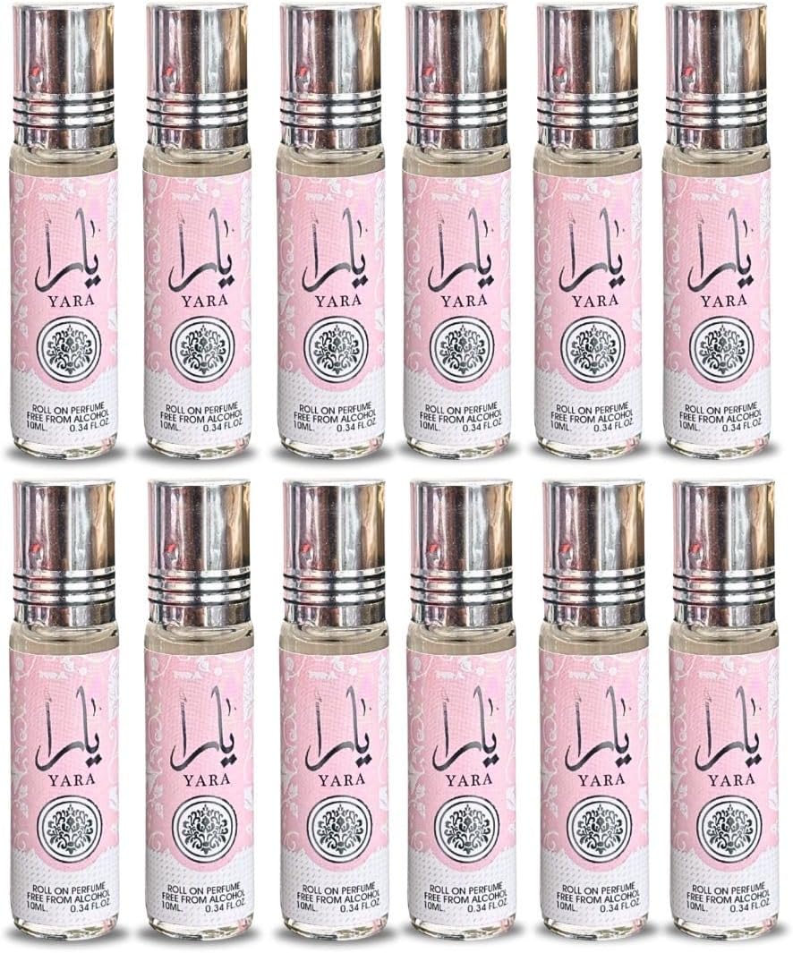 Amazon.com : Lattafa for Unisex 4 Piece Eau de Parfum Gift Set (Yara ...