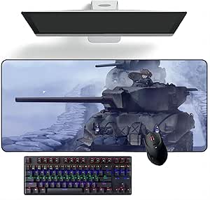 Amazon.com : ZEKYGPP Anime Mouse pad Girls und Panzer Anime Mouse Pads ...