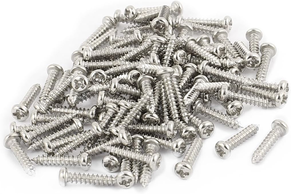 Amazon.com: uxcell® M2.2 x 6.5mm Flat Head Phillips Self Tapping Screw ...