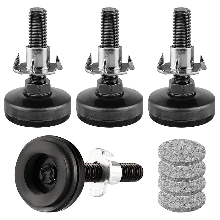 Buy Adjustable Feet Levelers, Heavy Duty Adjustable Legs for Furniture ...