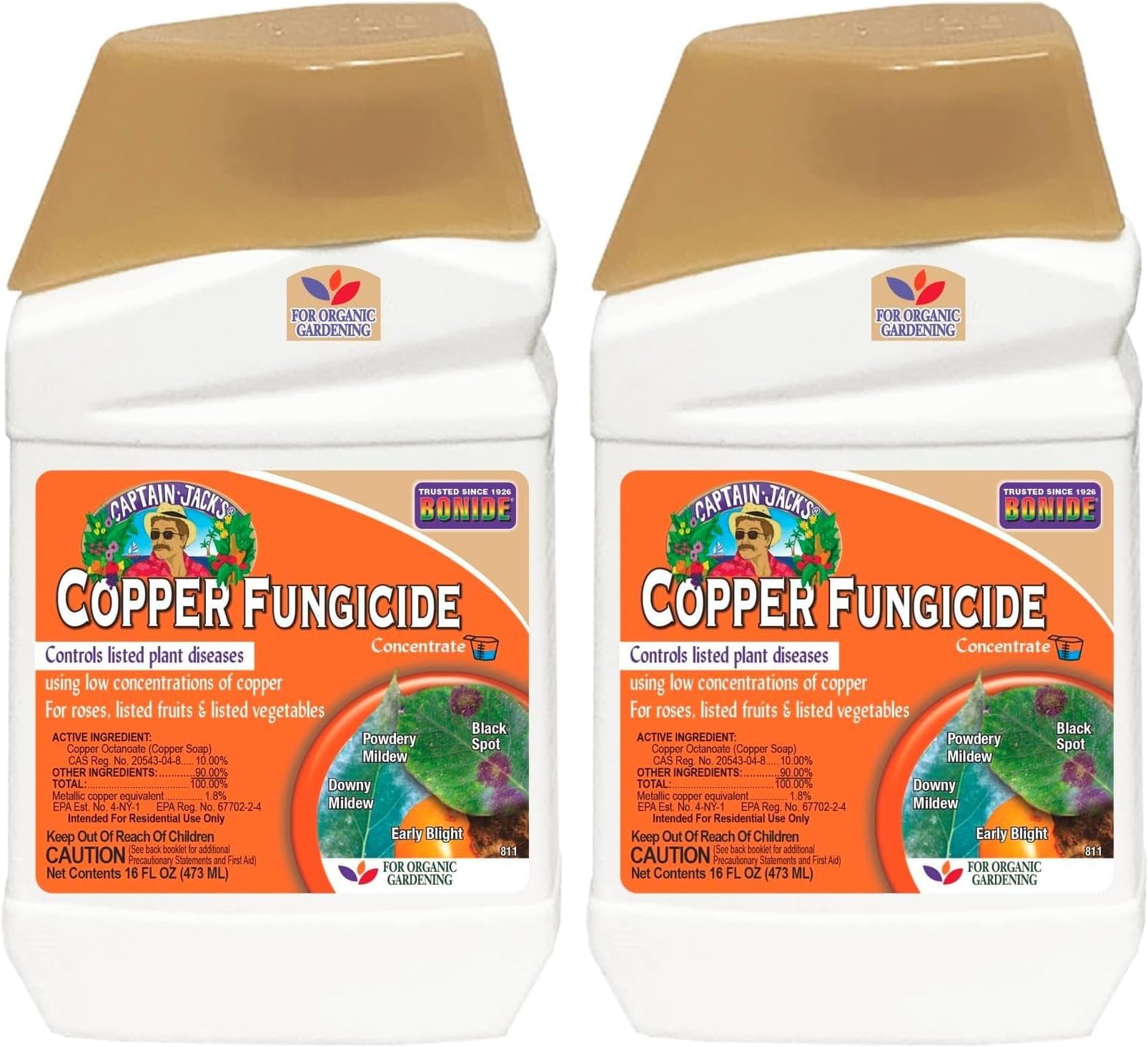 Amazon.com: Bonide Captain Jack Copper Fungicide 16 oz Concentrated Plant Disease Control ...