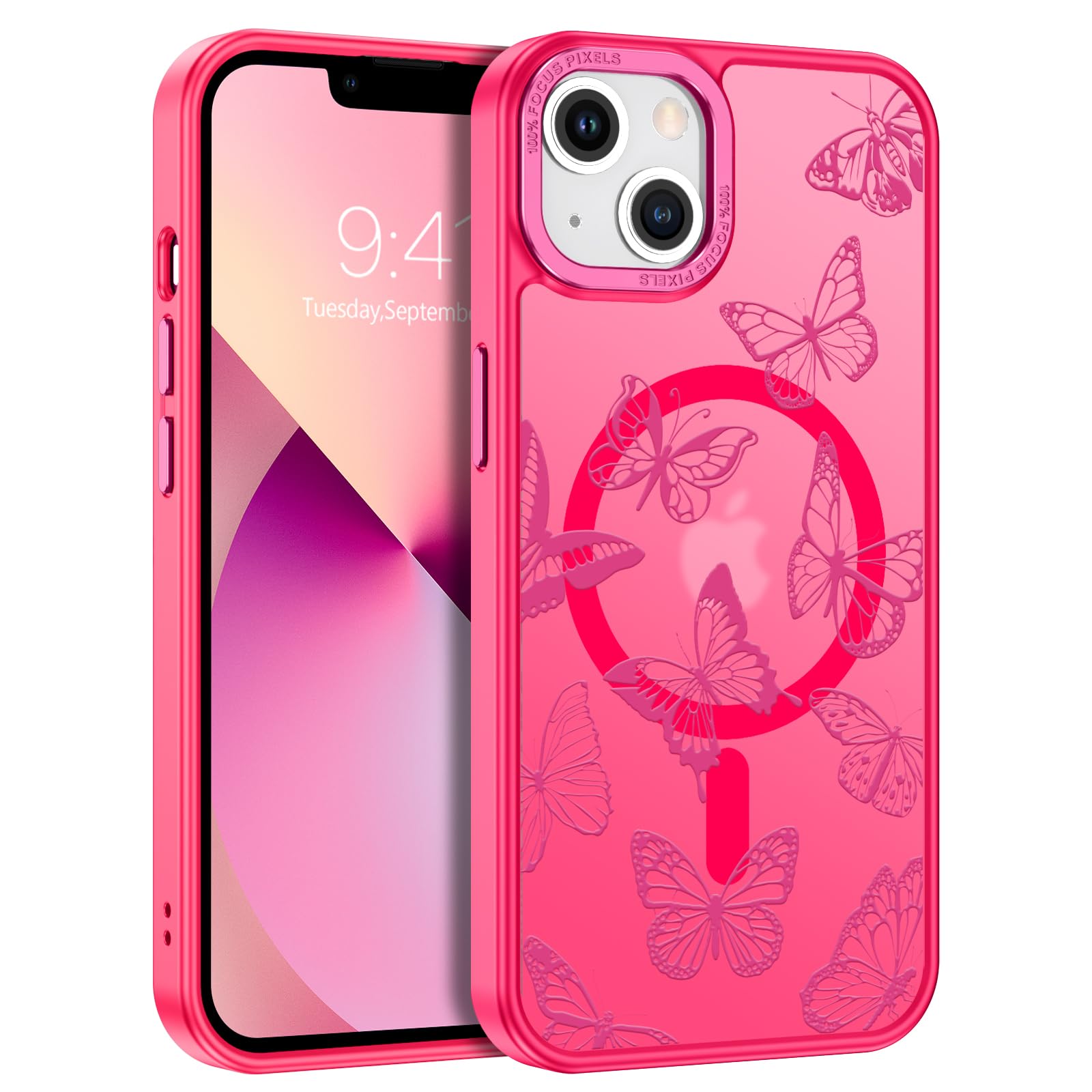 Amazon.com: BENTOBEN Magnetic for iPhone 13 Mini Phone Case, Cute ...