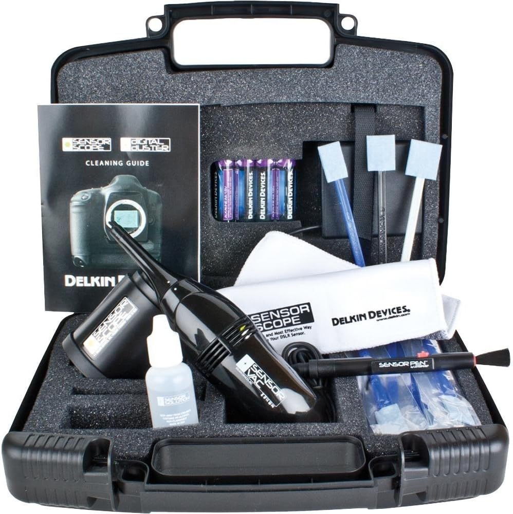 Sistema de limpeza SensorScope – Kit de limpeza de sensor digital SLR ...