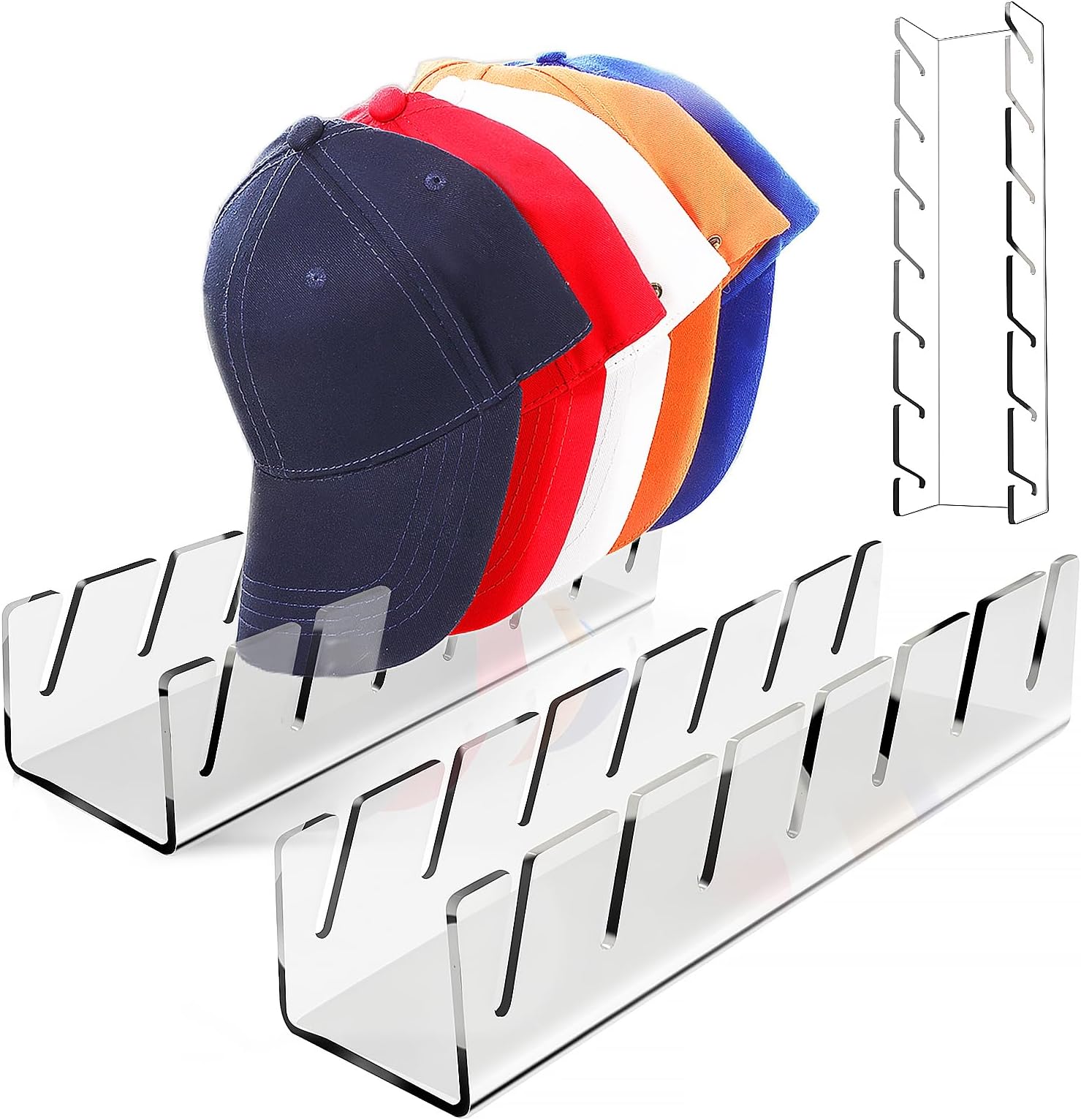 Amazon.com: Yezow 2 Pack Hat Stand for Baseball Caps Display and ...