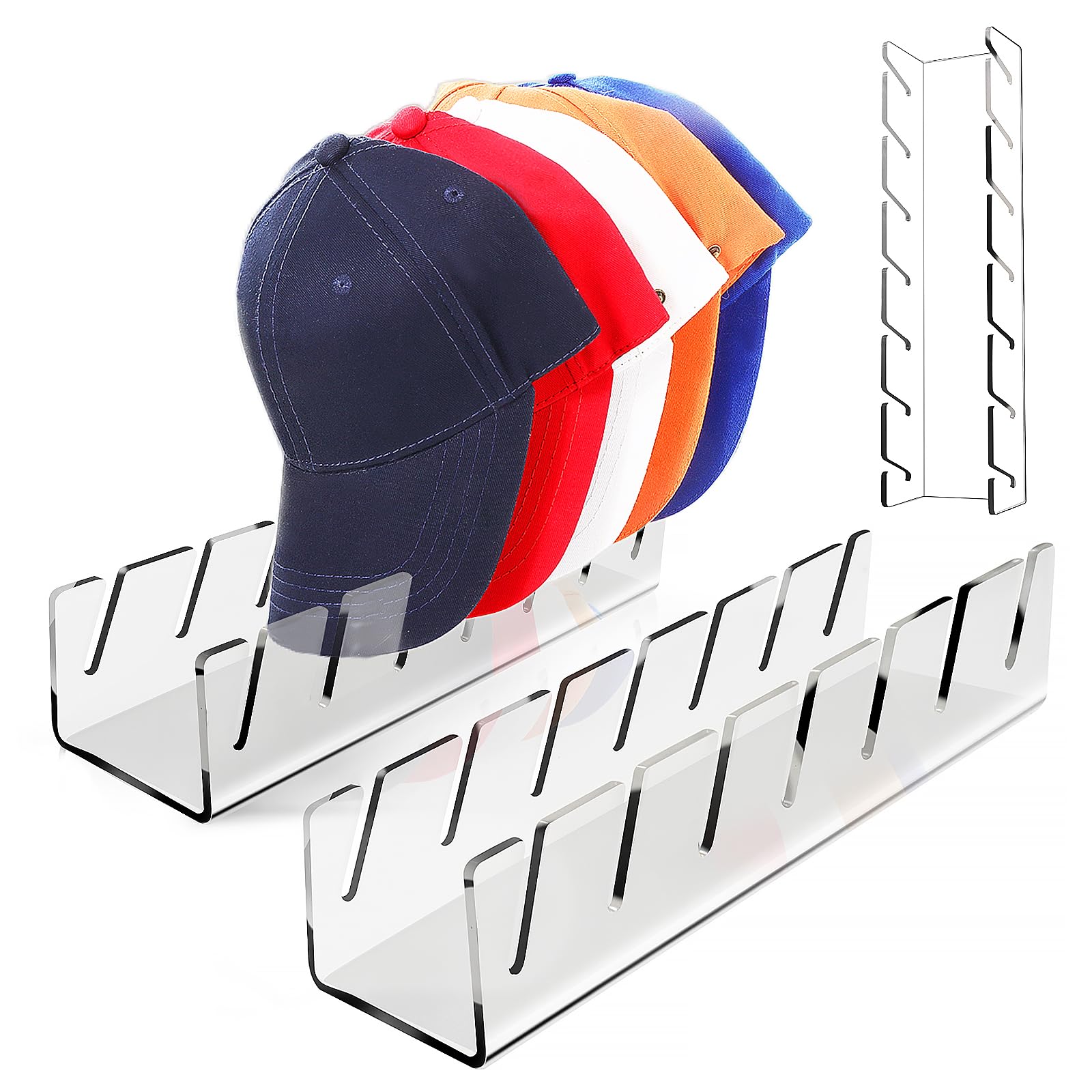 Amazon.com: Yezow 2 Pack Hat Stand for Baseball Caps Display and ...