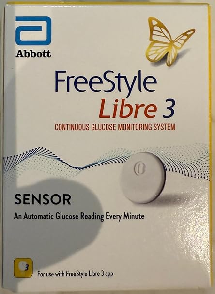 Freestyle Libre 3 Continuous Glucose Monitoring System : Amazon.co.uk ...