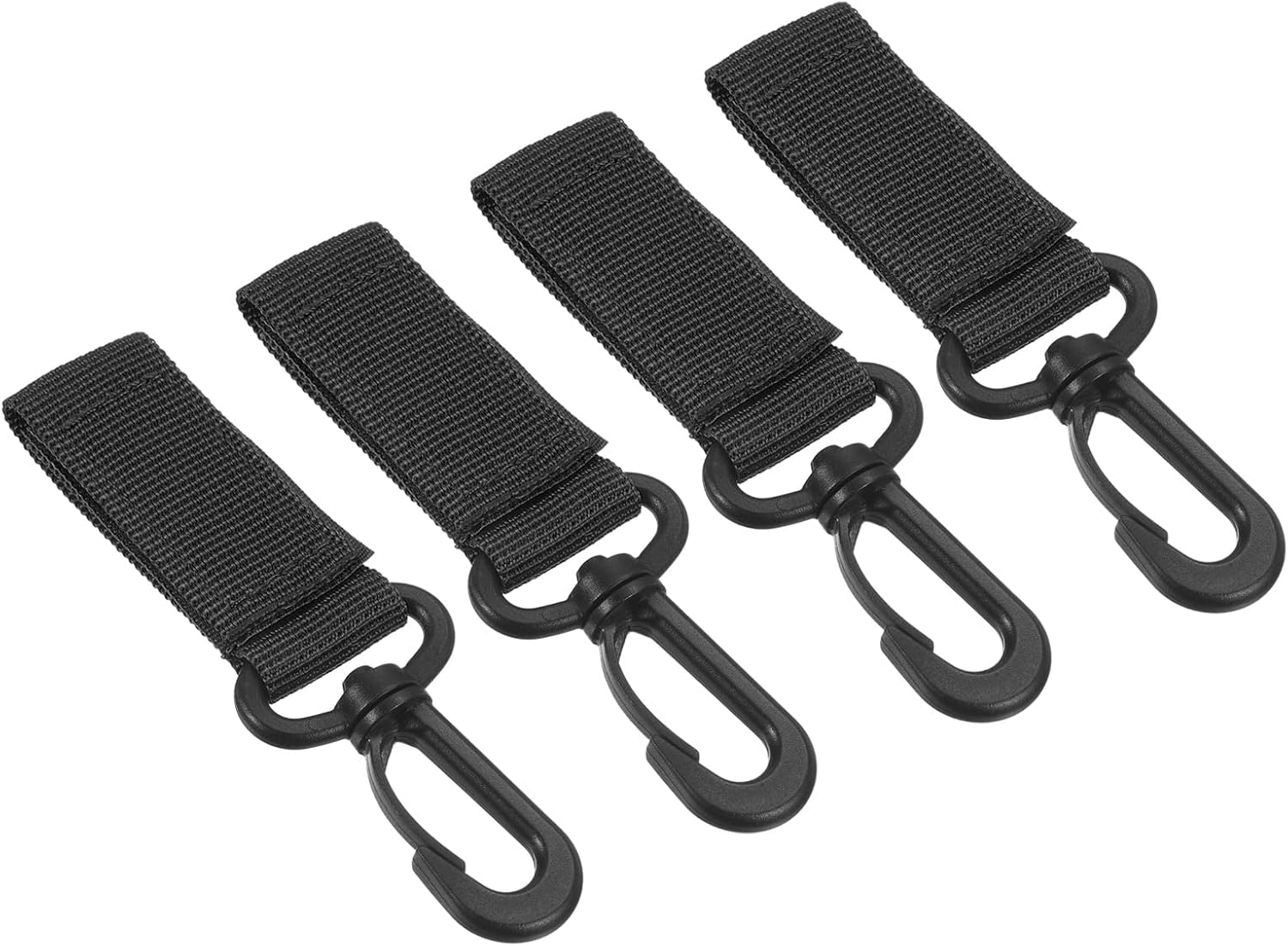 Amazon.com : PATIKIL Belt Keeper Key Ring, 4Pcs Nylon Webbing Strap ...